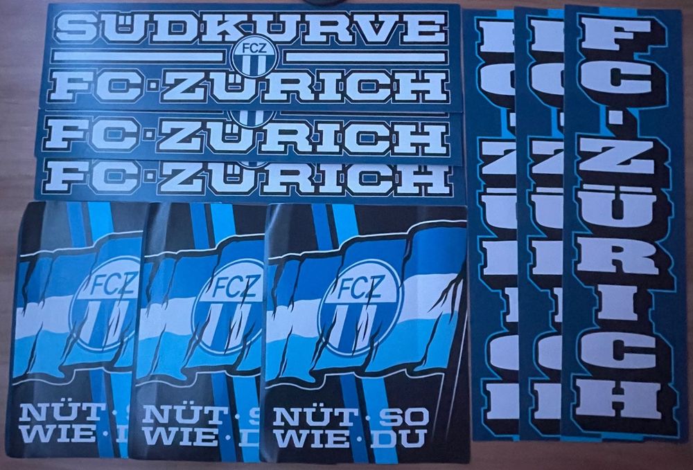 FCZ STICKER (Neu (gemäss Beschreibung)) in Zūrich für CHF 15.6 – mit ...