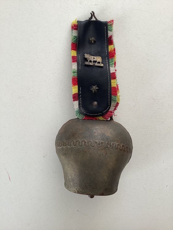 Cloche de vache ancienne 1982, décoration suisse | Kaufen auf Ricardo