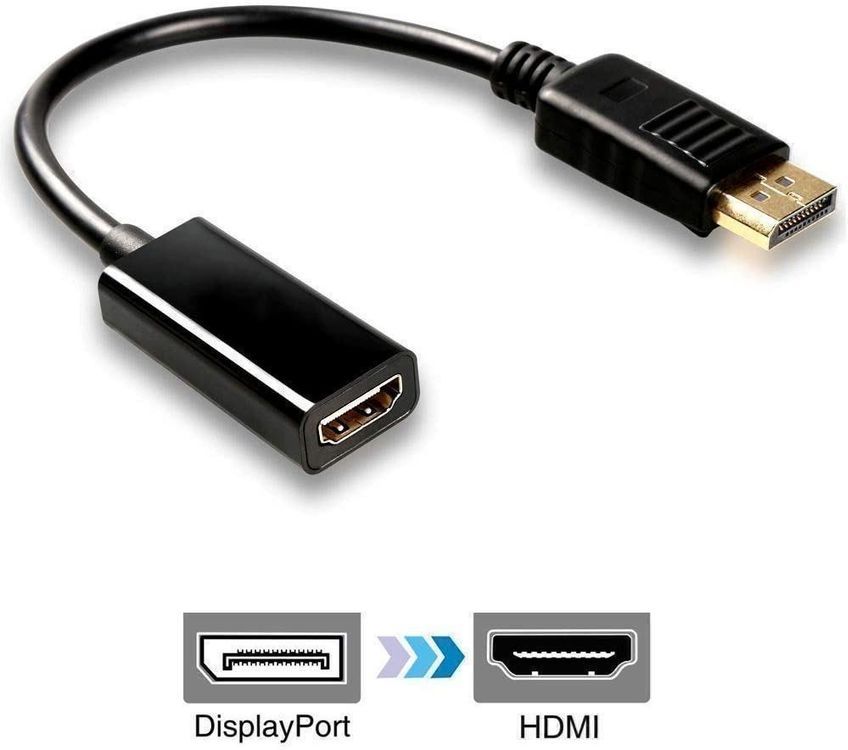 DisplayPort auf HDMI Konverter Kabel | Kaufen auf Ricardo