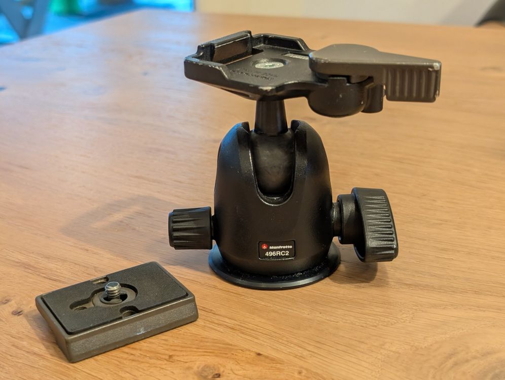 Manfrotto 496RC2 Compact Ball Head with RC2 Quick Release (Gebraucht ...