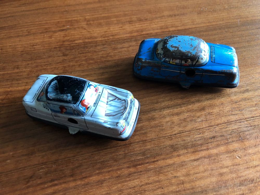 Technofix Blechspielzeug Fahrzeuge 2x 1960er Jahre (Gebraucht) in für CHF 20 – mit Lieferung auf ...
