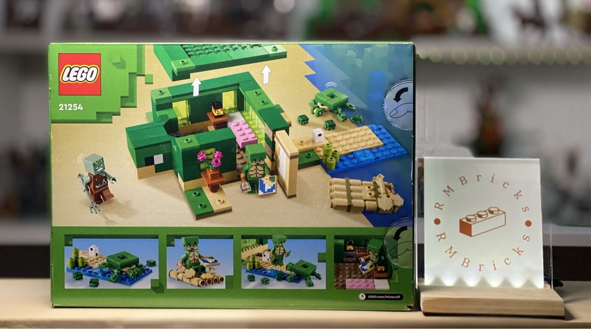 Lego Minecraft 21254 The Turtle Beach House, NEW! (Neu und ...
