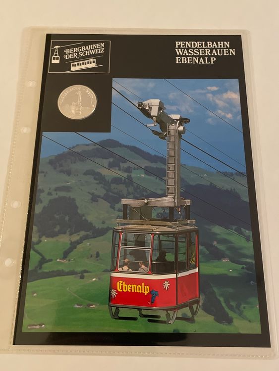 Bergbahnen der Schweiz Wasserauen/Ebenalpbahn | Kaufen auf Ricardo