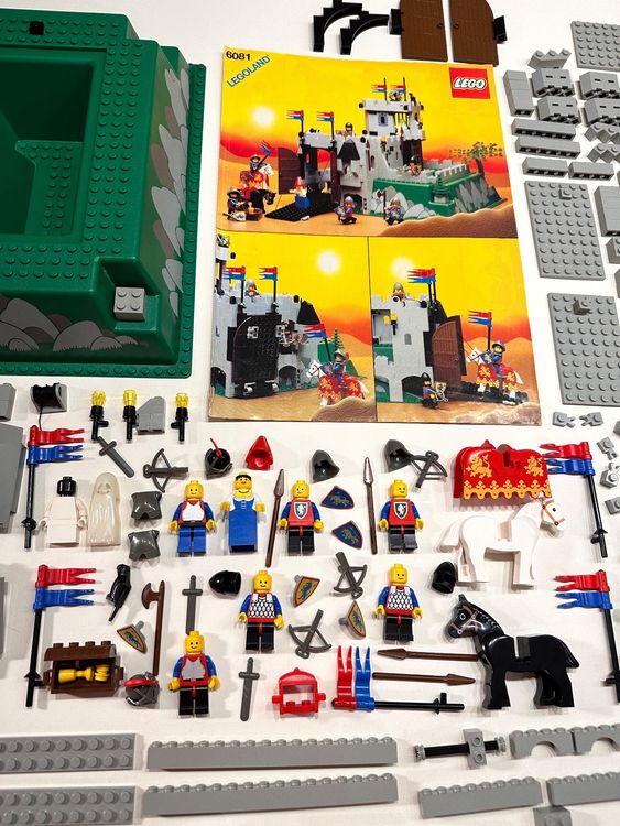 Vintage LEGO 6081 "King's Mountain Fortress", Jahr 1990, ab1 (Gebraucht ...