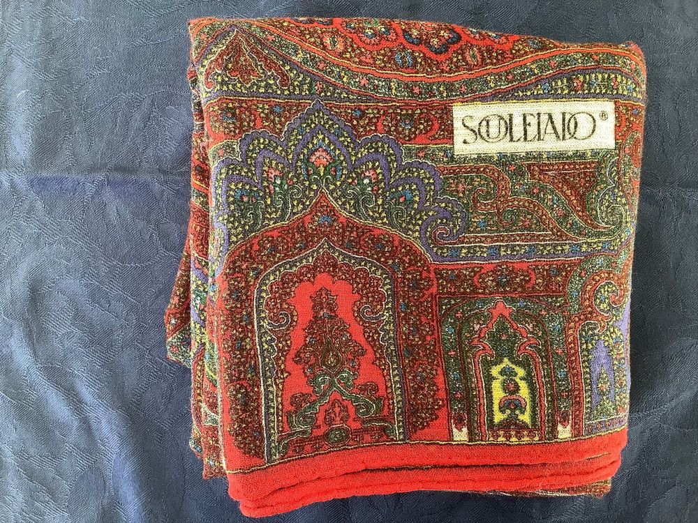 Souleiado Wollschal 145x145cm (Gebraucht) in Gossau ZH für CHF 20 – mit Lieferung auf Ricardo kaufen