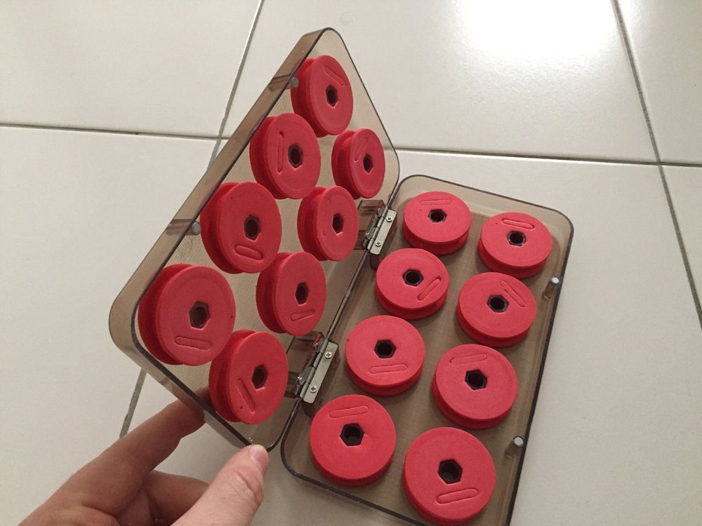 Vorfach Gambe Hegene Montage Rig Box NEU (Neu und originalverpackt) in ...