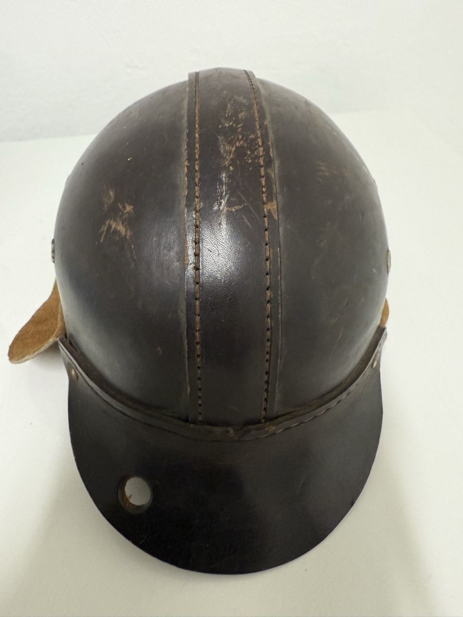 Oldtimer Mottorad Aviatic Autos Helm Lederhelm (Gebraucht) in Riehen ...
