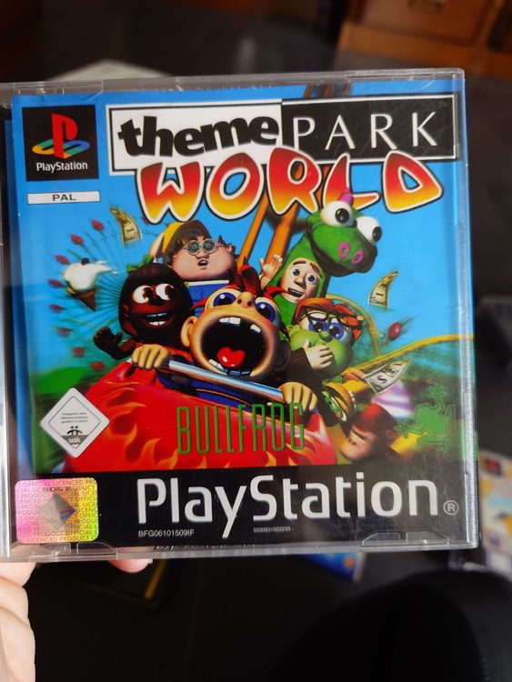Theme Park World - Bullfrog - PS1 (Gebraucht) in Holziken für CHF 1 – mit Lieferung auf Ricardo ...