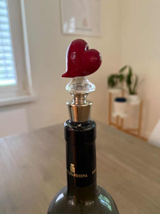 Murano glass wine bottle topper (Neu und originalverpackt) in Zürich ...