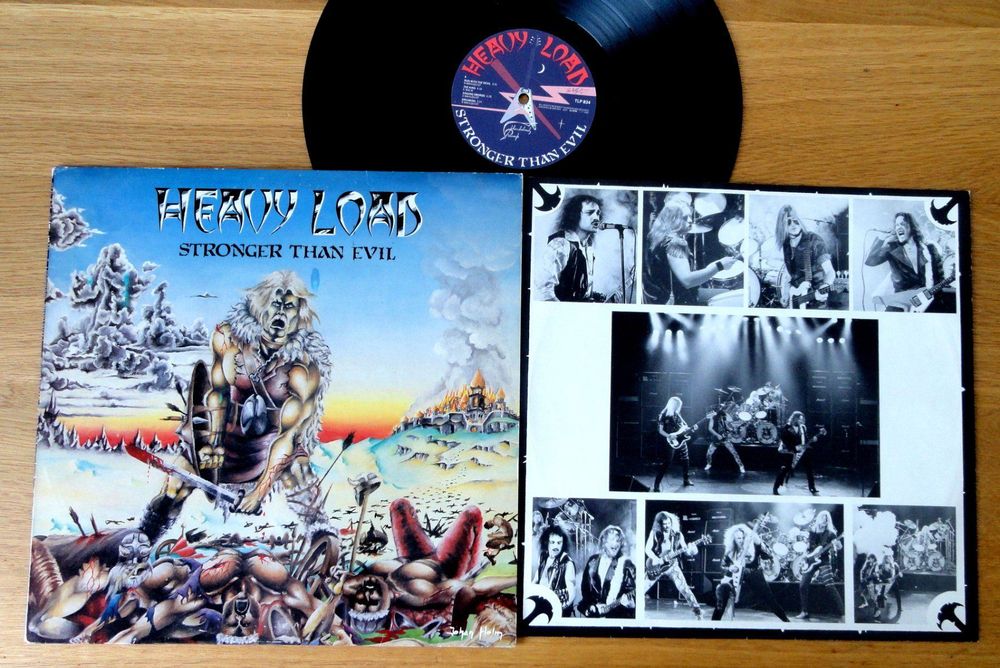 LP HEAVY LOAD stronger than evil 1983 | Kaufen auf Ricardo