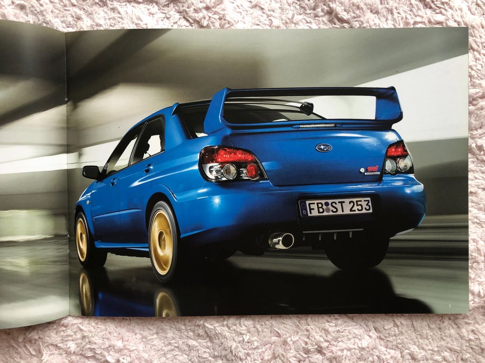 Prospekt Subaru Impreza WRX STi Turbo, Typ GD; 2005; wie neu (Neu ...
