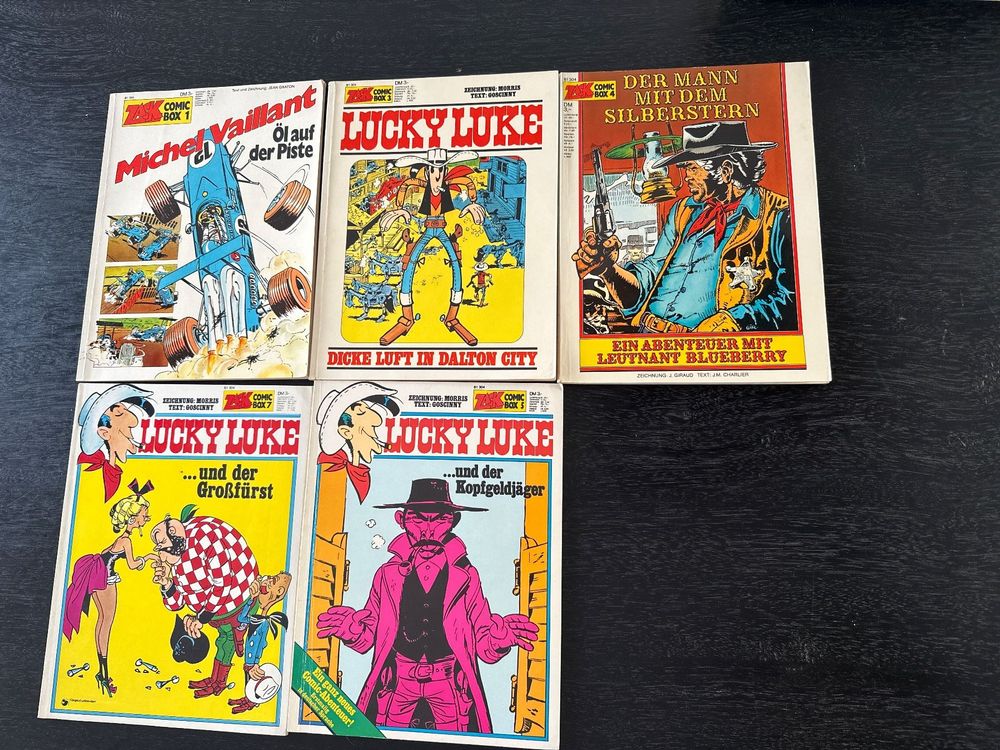 Zack Comic Box 1,3,4,5 und 7 (Gebraucht) in Zumikon für CHF 20 – mit ...