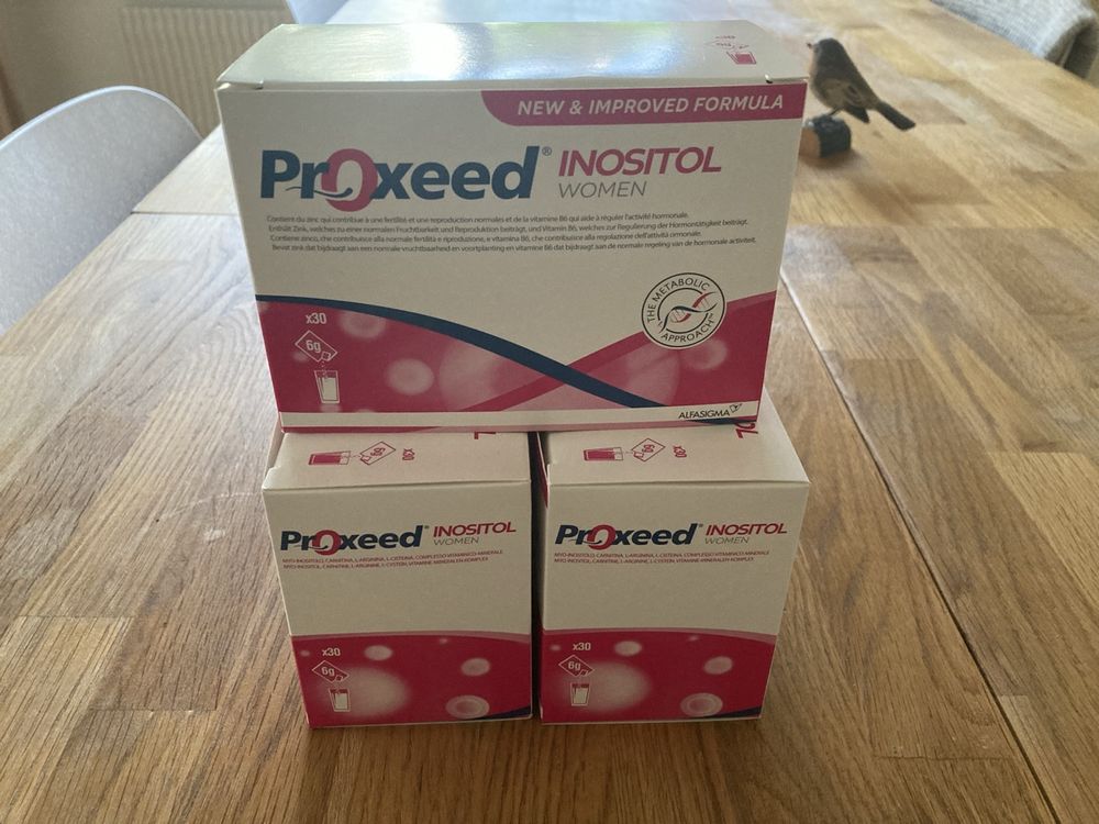 Proxeed Inositol Women 3 boîtes nouvelle formule 30 sachets (Neu und ...