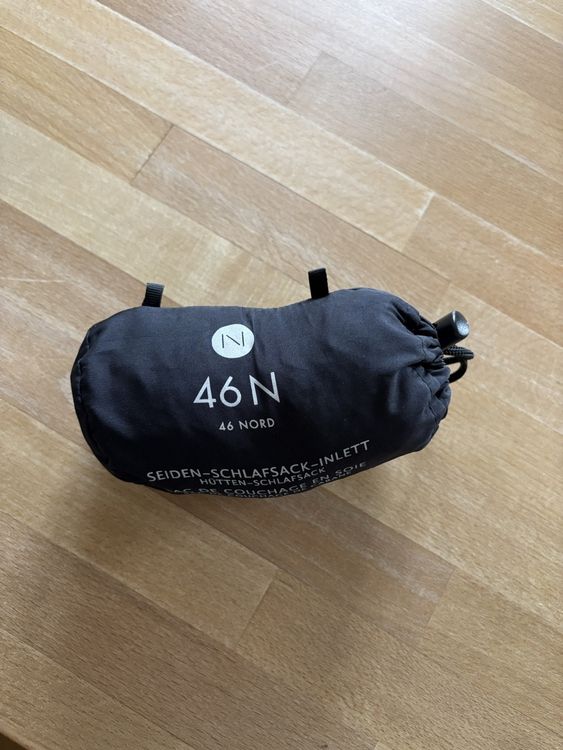46 NORD Seidenschlafsack Camping ungebraucht (Neu (gemäss Beschreibung ...
