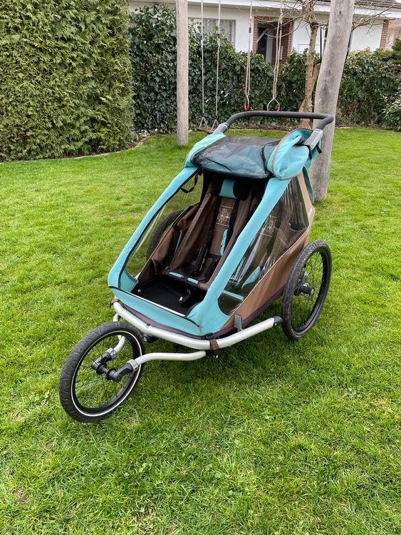 Croozer kid for two mit Federung | Kaufen auf Ricardo