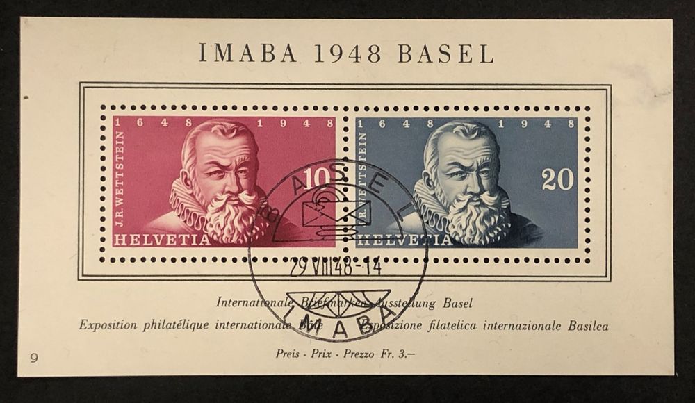 BLOCK IMABA 1948 ⦿ | Kaufen auf Ricardo