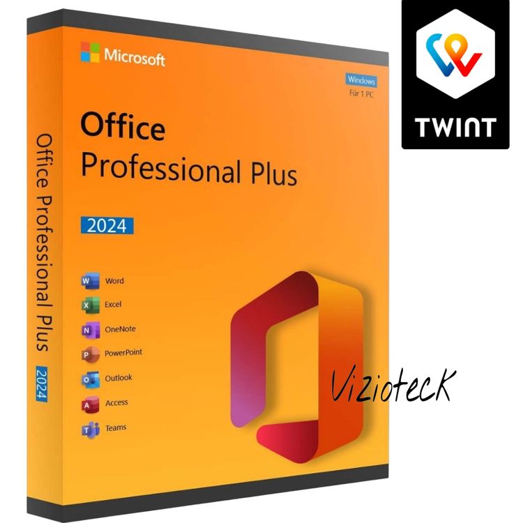 Microsoft Office 2024 Professional Plus pour 3 PC - Windows (Neu und originalverpackt) in ...