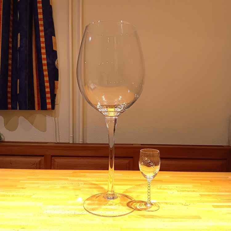 Weinglas, Riesenglas, Party-Glas, Oversize, XXXL-Glas | Kaufen auf Ricardo