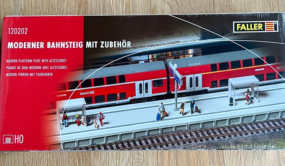 Faller 120202 - Moderner Bahnsteig mit Zubehör | Kaufen auf Ricardo