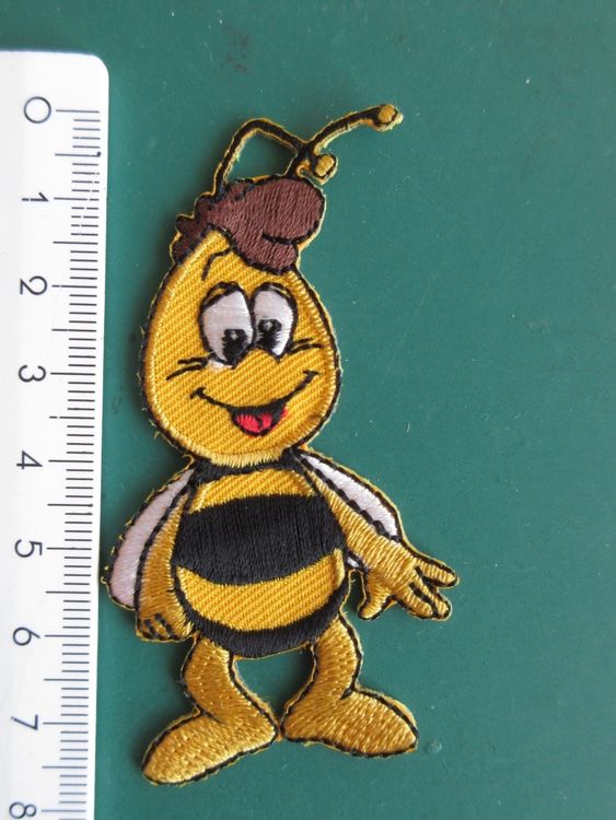 Patches, Aufnäher, Aufbügler, Biene Maya oder Willy, 8 cm (Neu (gemäss Beschreibung)) in für CHF ...