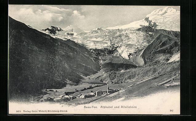 AK Saas-Fèe, Alphubel und Allalinhorn | Kaufen auf Ricardo