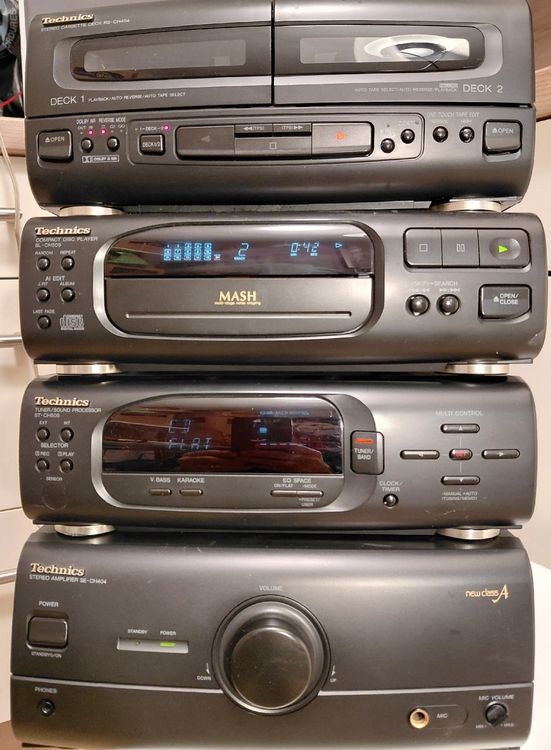 TECHNICS HIFI ST-CH505 TOP RS-CH404, CD Player, Recorder (Gebraucht) in ...