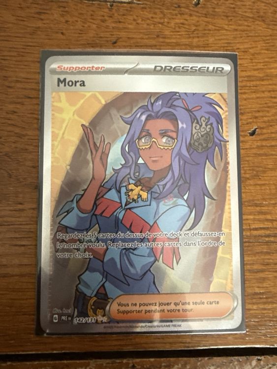 Carte Pokémon Mora évolution prismatique FR (Neu (gemäss Beschreibung ...