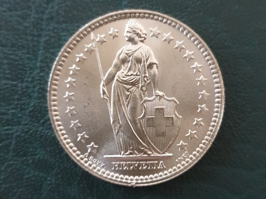 2 Franken 1957 Perfekte Erhaltung - stgl.!! (Neu (gemäss Beschreibung)) in Biel/Bienne für CHF ...