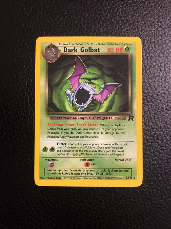 Team Rocket Dark Golbat rare 24/82 Ab 1 (Gebraucht) in Paradiso für CHF ...