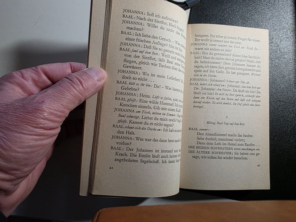 Bertolt Brecht - Frühe Stücke - dtv Taschen Buch 1962 (Gebraucht) in ...