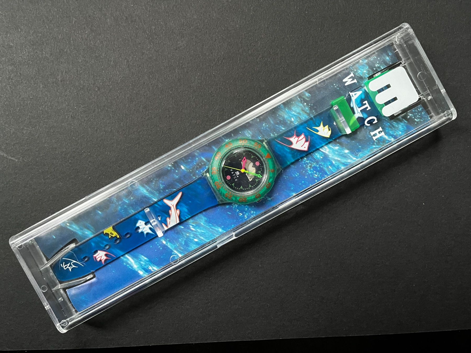 M-Watch Kopie der Swatch Scuba Happy Fish (Neu (gemäss Beschreibung ...