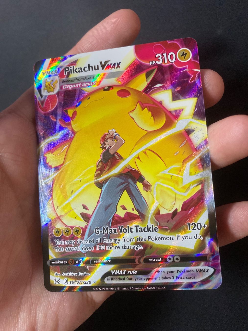 Pikachu VMAX TG17 - Spl. Illustr. Rare - Lost Origin - EN (Neu (gemäss ...