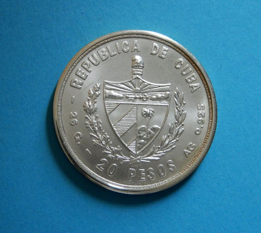 Münze Cuba 20 Pesos 1979 Silber (Neu (gemäss Beschreibung)) in Trasadingen für CHF 30 – mit ...