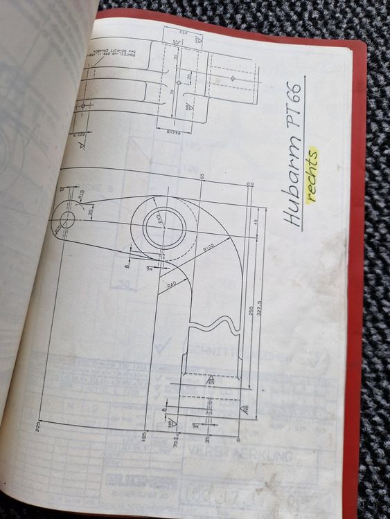Original Techn. Unterlagen Bucher Polytrac PT66 Traktor (Gebraucht) in ...