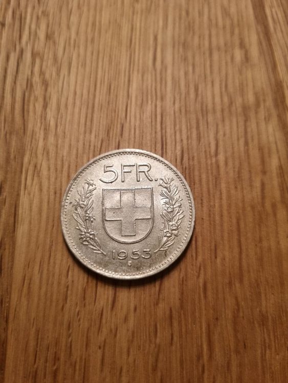 5 Franken 1953 - Top-Stück (Gebraucht) in Mels für CHF 13.9 – mit Lieferung auf Ricardo kaufen
