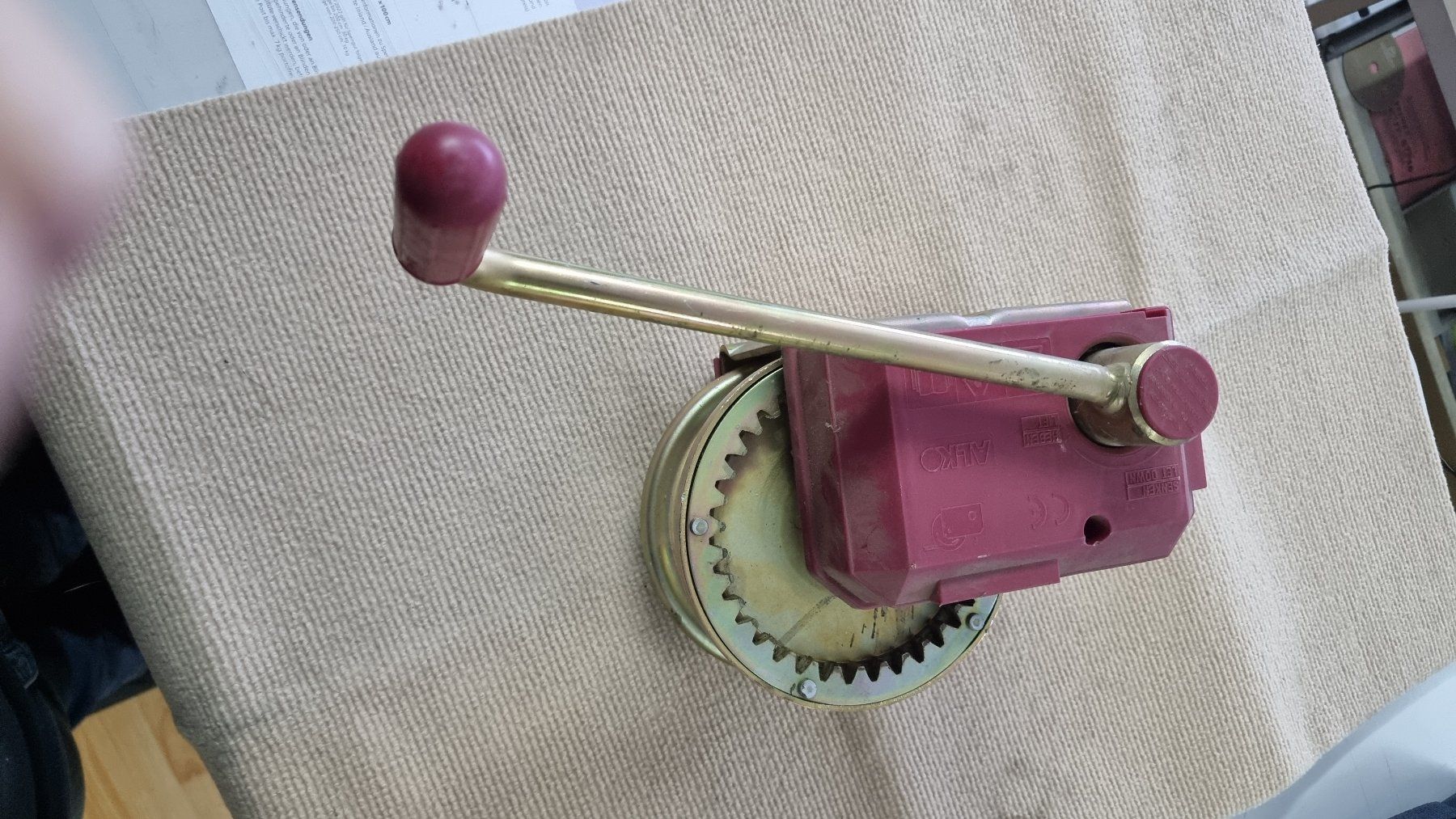 Handseilwinde AL-KO Typ 901 / Zuglast max. 900 kg (Neu (gemäss ...