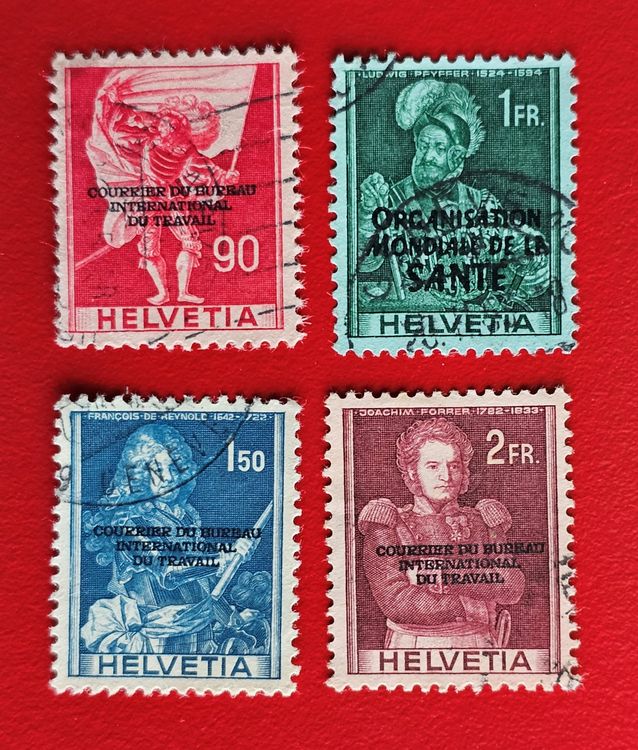 BIT GENEVE BUREAU INTERNATIONAL TRAVAIL 76 80 OMS 19 1944 GE (Gebraucht) in Düdingen für CHF 1.7 ...