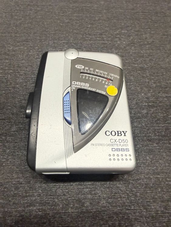 COBY CX-D50 Stereo Cassette Tape Player "Walkman" (Gebraucht) in Gland ...