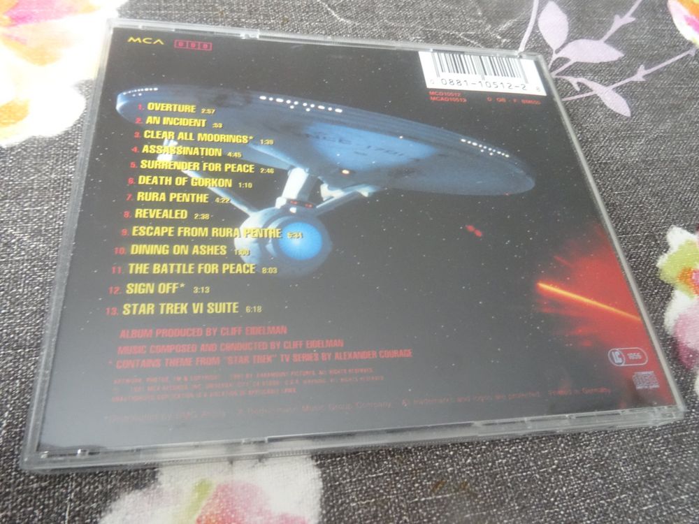 Star Trek VI - The Undiscovered Country CD Soundtrack (Gebraucht) in ...