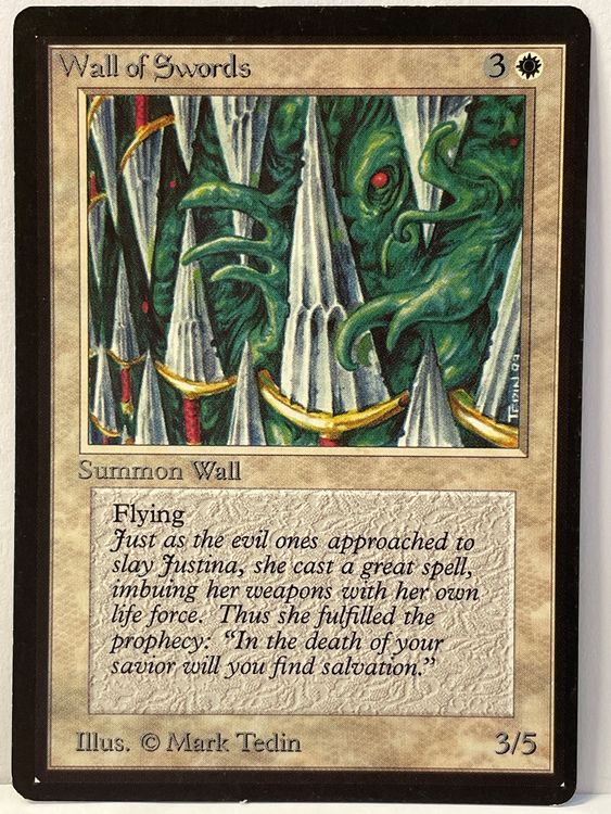 Magic The Gathering - Wall of Swords (Neu (gemäss Beschreibung)) in ...