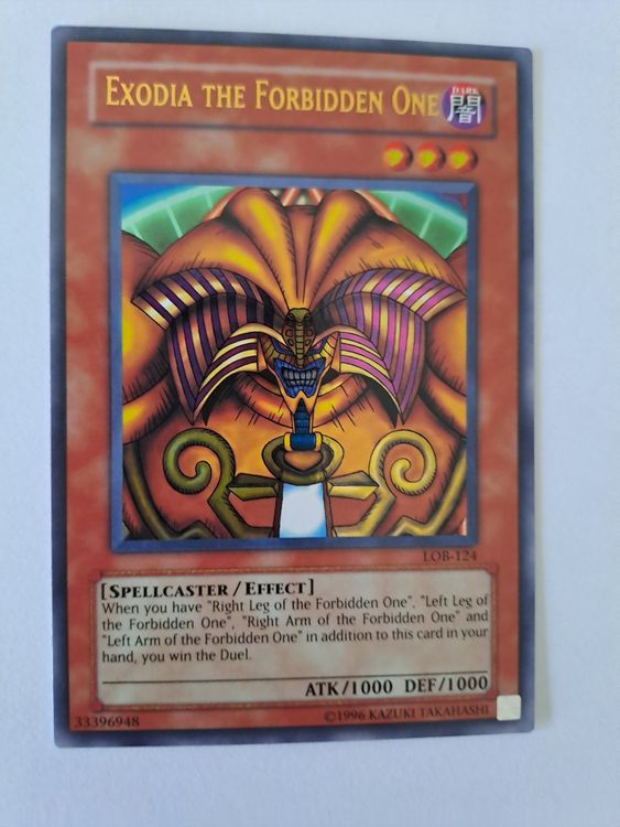 Exodi The Forbidden One LOB-124 Old Print (Neu (gemäss Beschreibung ...