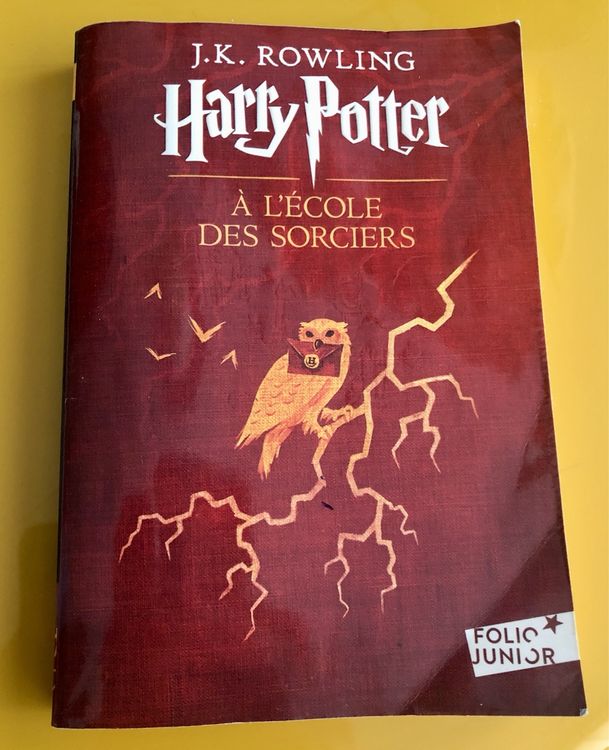 Harry Potter à l'école des sorciers, édition Folio Junior (Gebraucht ...