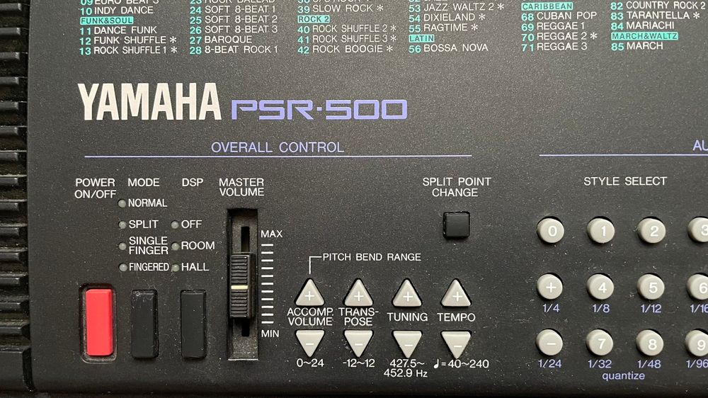 Yamaha PSR-500 (Gebraucht) in Trasadingen für CHF 69 – nur Abholung auf ...
