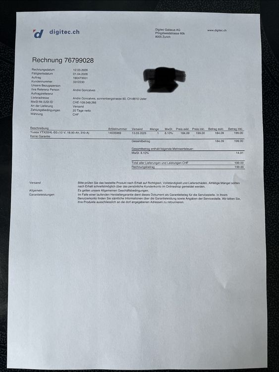 Yuasa YTX20HL-BS NEU 12V Harley Batterie (Neu (gemäss Beschreibung)) in ...