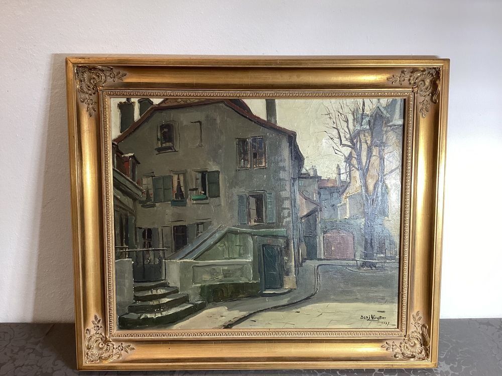 Benjamin II VAUTIER (1895-1974) Tableau peinture sur toile (Gebraucht ...