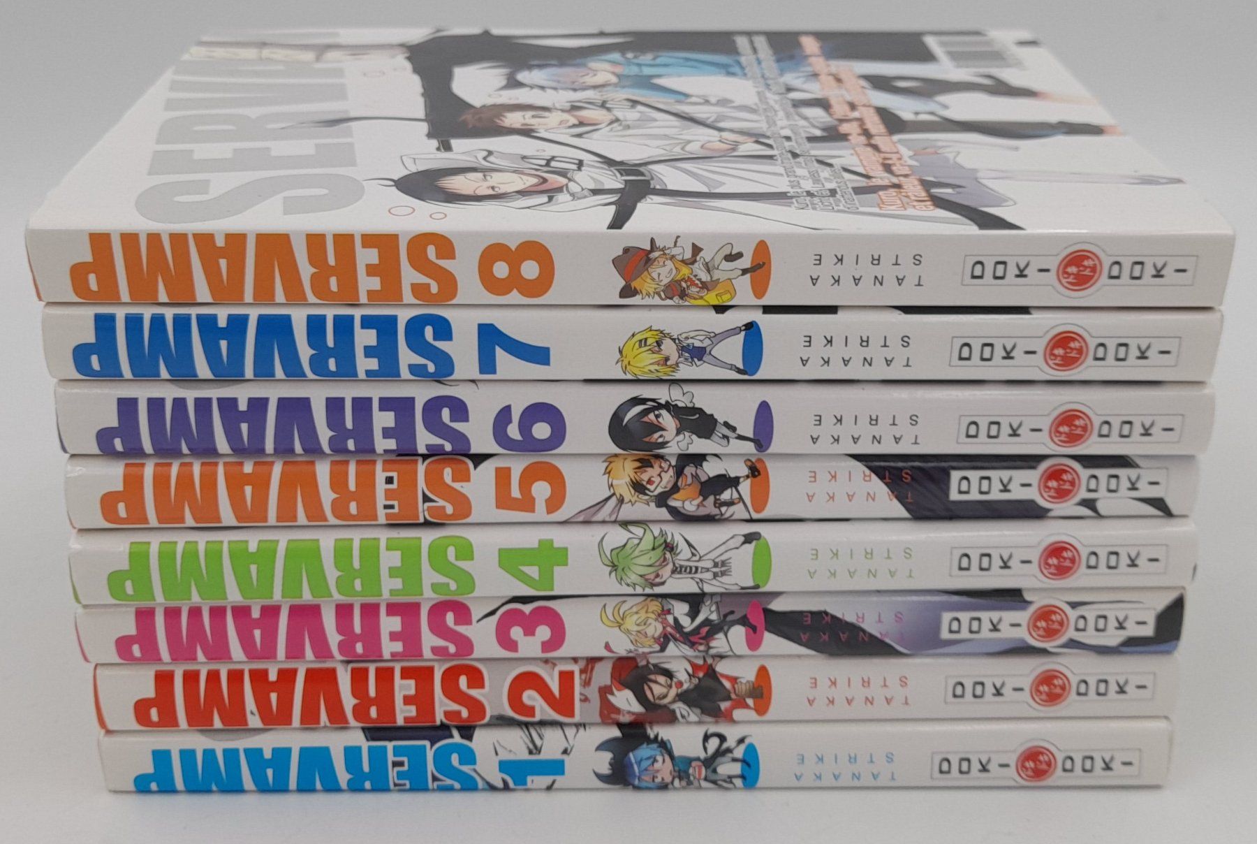 Manga Servamp – Tomes 1 à 8 (Tanaka Strike, Doki Doki) (D'occasion) à ...
