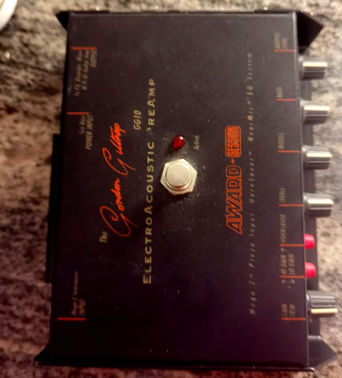 Award Session - Gordon Giltrap GG10 electroAcoustic Preamp | Kaufen auf ...