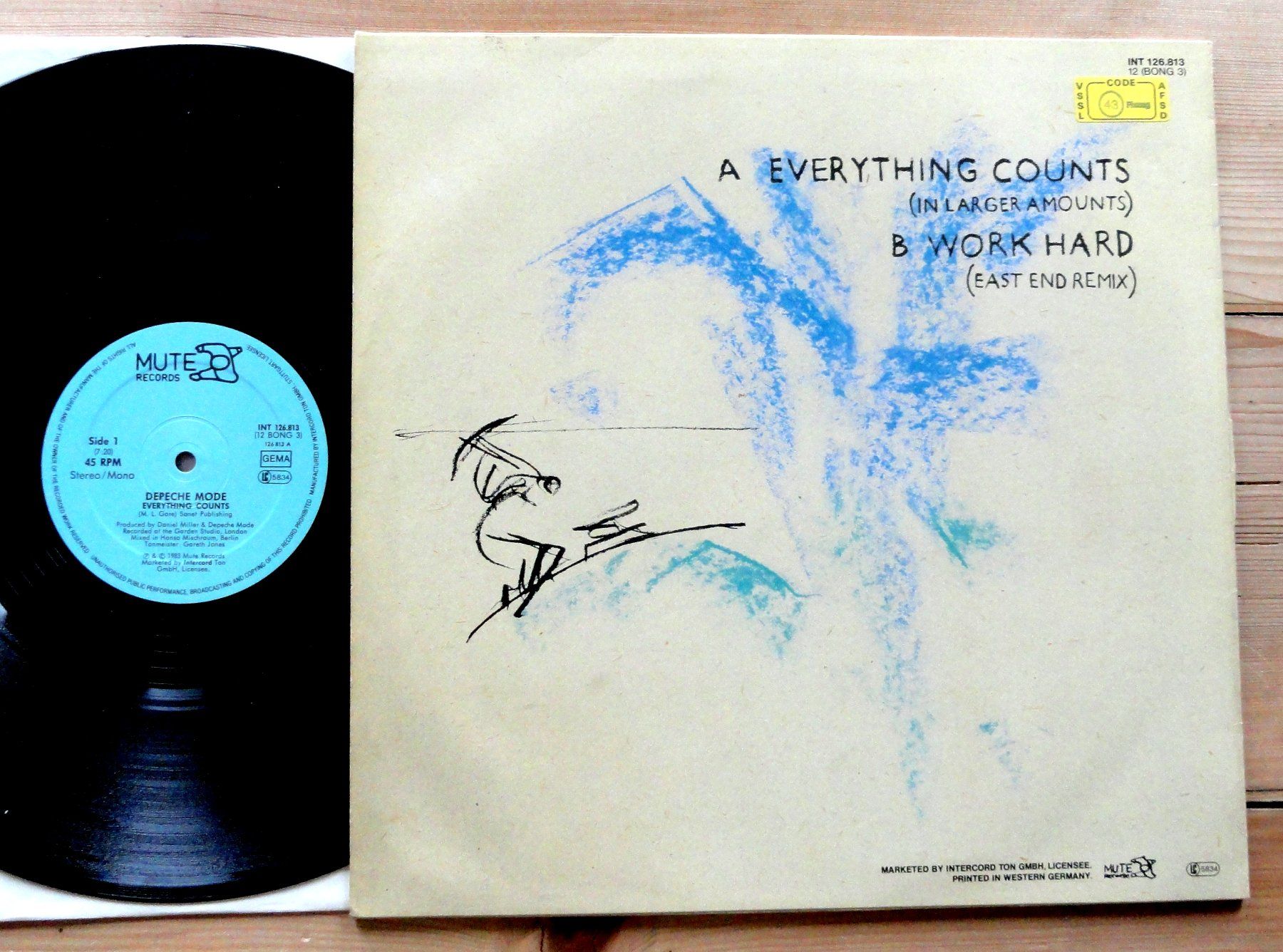 LP DEPECHE MODE everything counts 1983 MUTE INT 126813 mint (Gebraucht ...