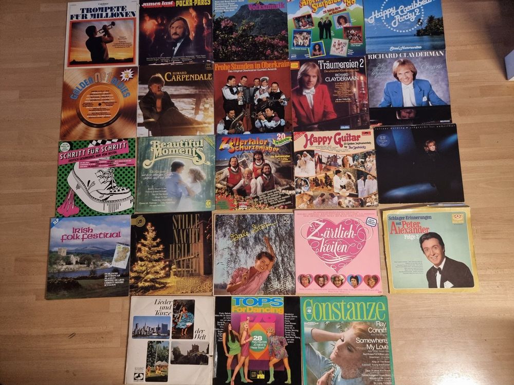 LP Sammlung No. 01, 23 Stk. Div. Musikrichtungen, ab 1 Fr. (Gebraucht) in Schaffhausen für CHF 1 ...