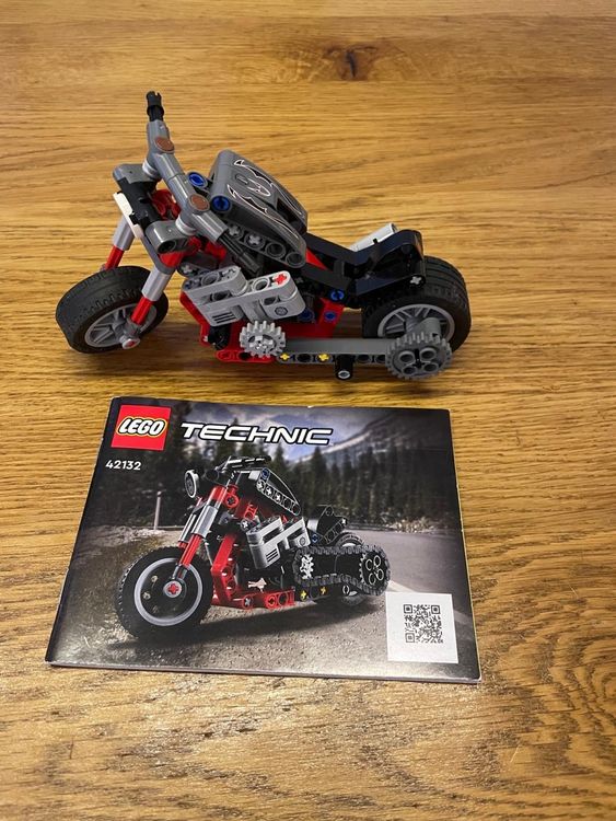Lego Technic Chopper 42132 mit Anleitung (Gebraucht) in Hombrechtikon ...